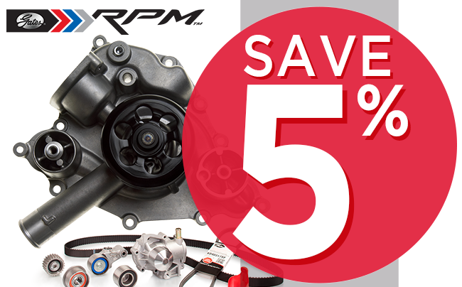 Save 5% All Week Long on Gates RPM Products! - KTeller