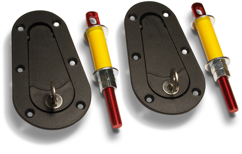 Universal Hood Latches (with and without keys) - KTeller™